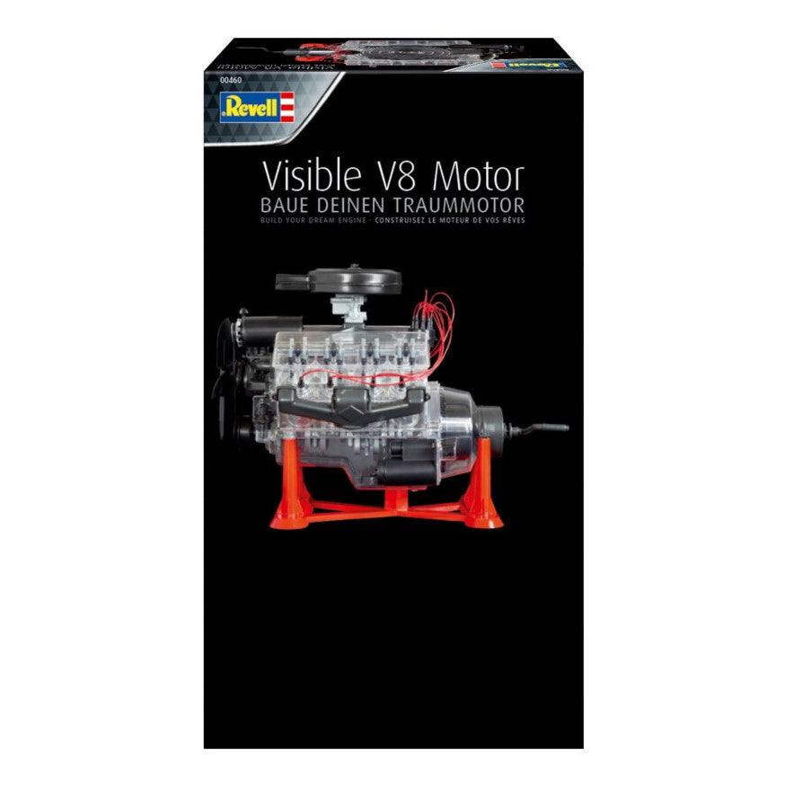 Revell Visible V8 Engine 1:4 Scale Plastic Model Kit — Ja Ja's Collectables