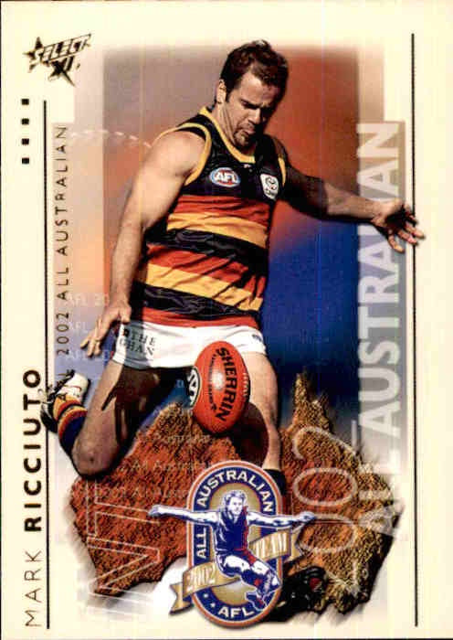 Mark Ricciuto, All-Australian, 2003 Select AFL XL — Ja Ja's Collectables