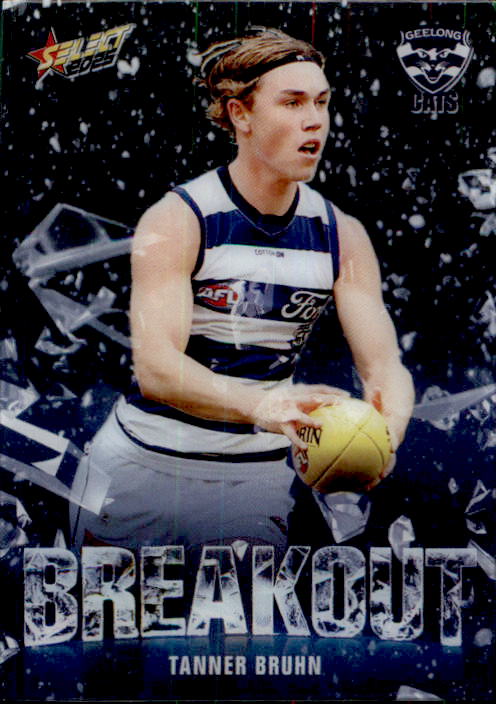 Tanner Bruhn, B31, Breakout, 2025 Select AFL Footy Stars — Ja Ja's ...