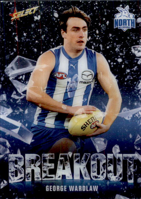 George Wardlaw, B60, Breakout, 2025 Select AFL Footy Stars — Ja Ja's ...