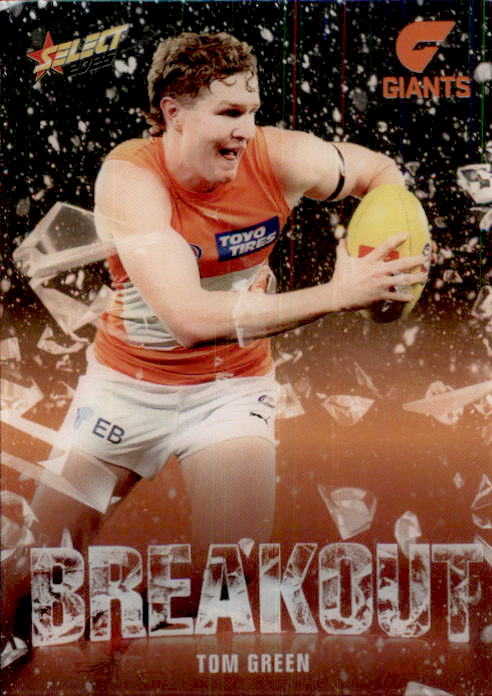 Tom Green, B38, Breakout, 2025 Select AFL Footy Stars – Ja Ja's ...