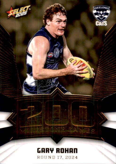 Gary Rohan, MG41, Milestone, 2025 Select AFL Footy Stars — Ja Ja's ...