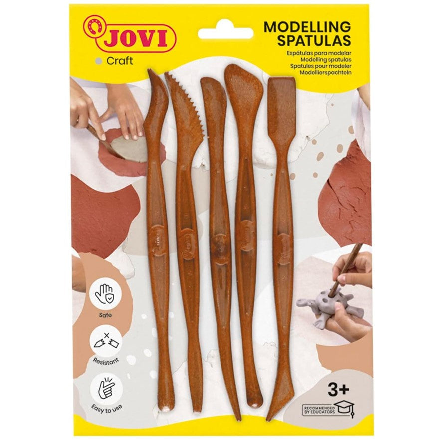 Jovi - Clay Modelling Spatulas 5pc — Ja Ja's Collectables