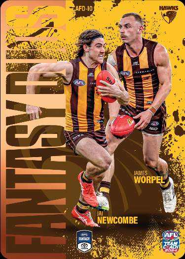 Jai Newcombe, James Worpel, AFD-10, Fantasy Duos, 2024 Teamcoach AFL ...