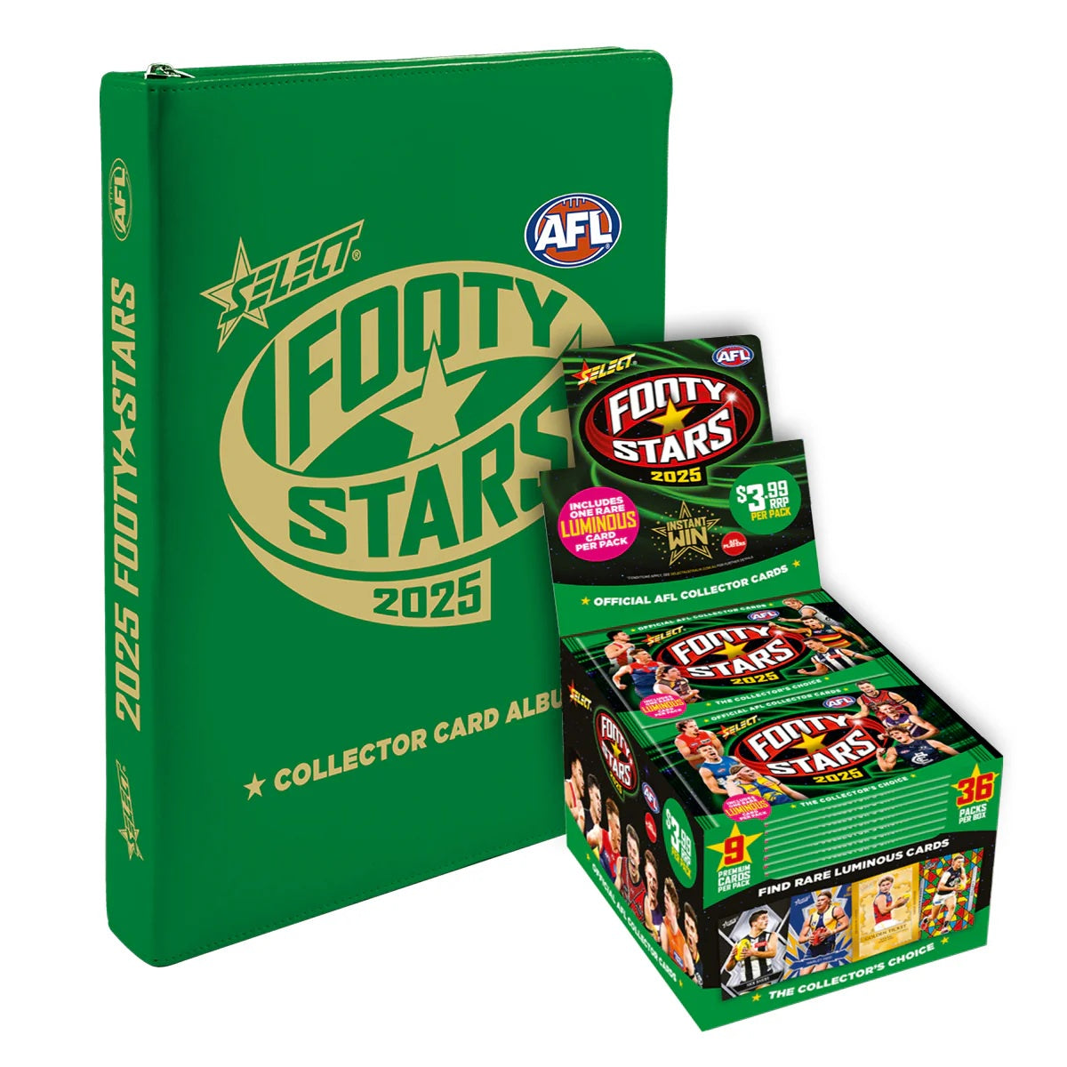 COMBO: 2025 Select AFL Footy Stars Box & Album - COMING IN MARCH! — Ja ...
