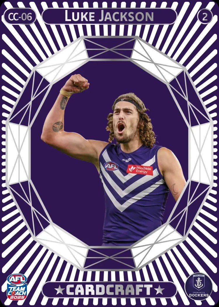 Luke Jackson, CC-06-2, Card Craft, 2025 Teamcoach AFL – Ja Ja's ...