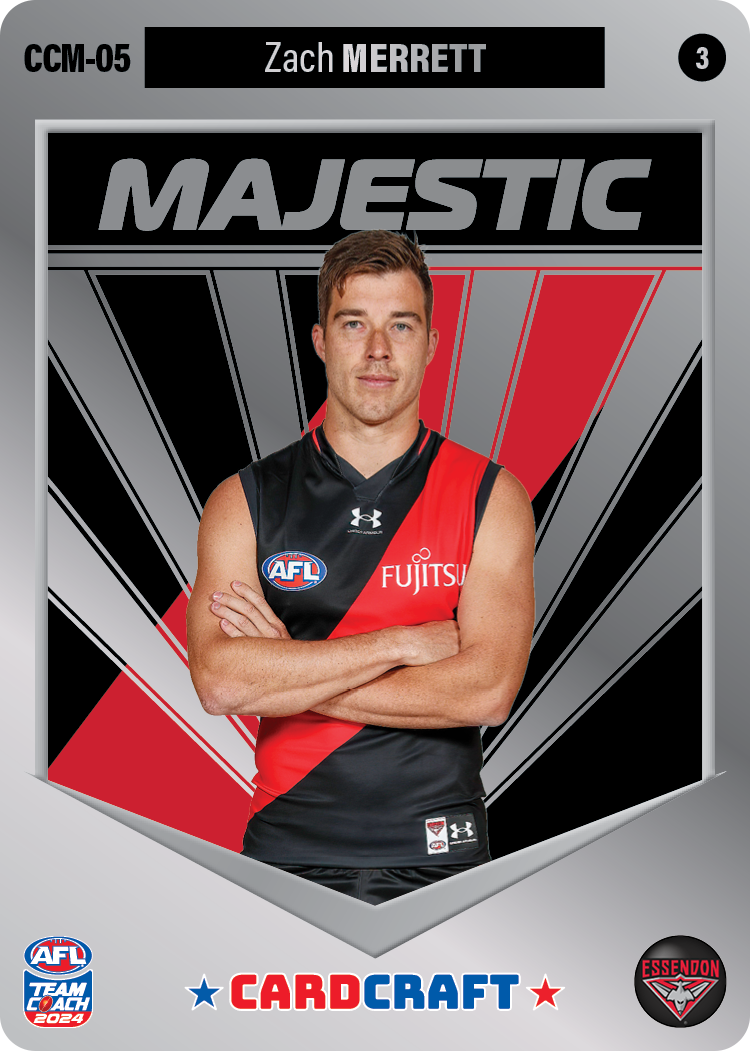 Zach Merrett, CCM-05-3, Card Craft, 2024 Teamcoach AFL — Ja Ja's ...