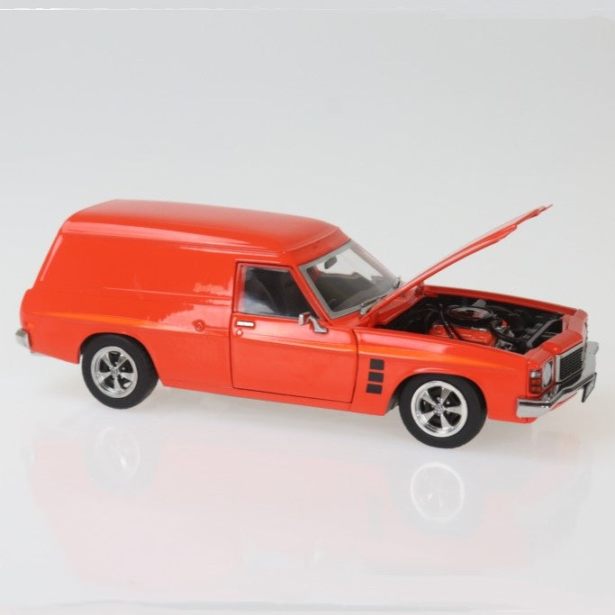 Mandarin Red 1975 Holden HJ Sandman Panelvan, 1:24 Scale Diecast Car ...