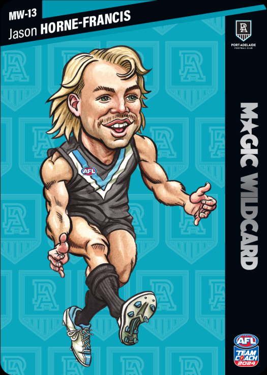 Jason Horne-Francis, Magic Wildcard, 2024 Teamcoach AFL – Ja Ja's ...