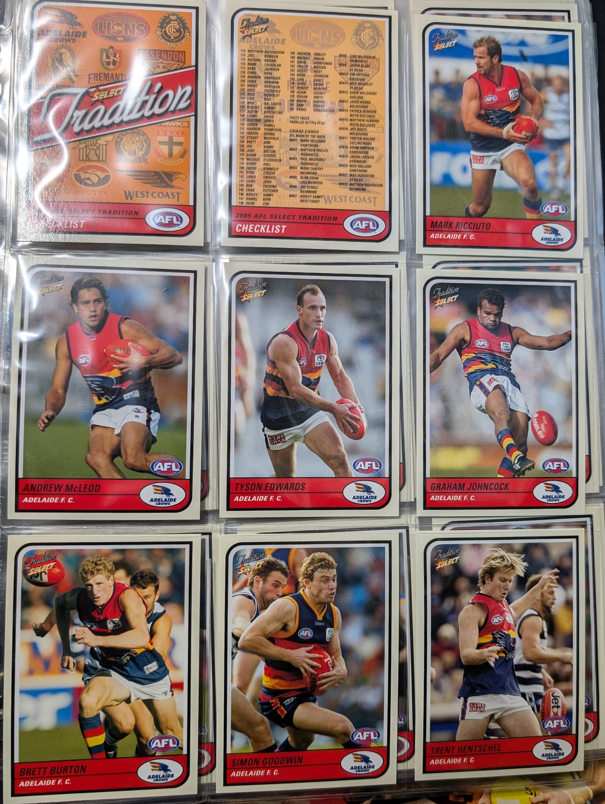 Footy Cards — Ja Ja's Collectables