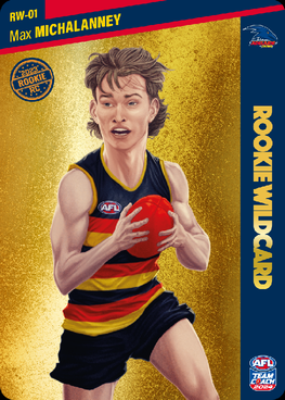 Max Michalanney, GOLD Rookie Wildcard, 2024 Teamcoach AFL — Ja Ja's ...