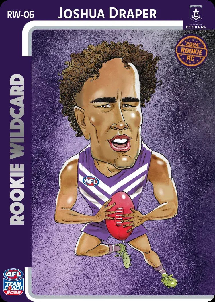 Joshua Draper, TEAM Rookie Wildcard, 2025 Teamcoach AFL — Ja Ja's ...
