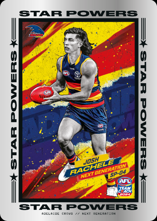 Josh Rachele, SP-04, Star Powers, 2024 Teamcoach AFL — Ja Ja's Collectables