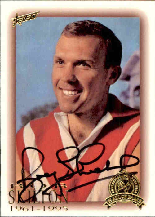 Bob Skilton, Hand Signed, 1996 Select Hall of Fame — Ja Ja's Collectables