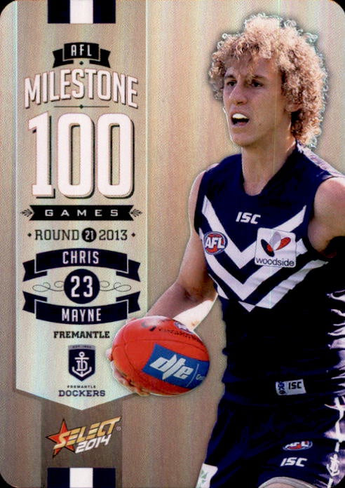 Chris Mayne, 100 Game Milestone, 2014 Select AFL Champions — Ja Ja's ...