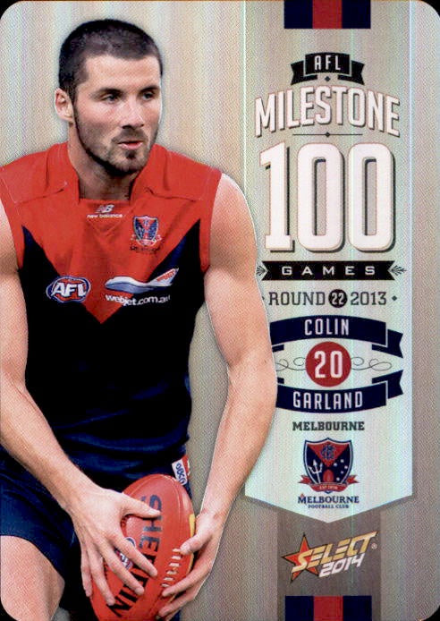 Colin Garland, 100 Game Milestone, 2014 Select AFL Champions — Ja Ja's ...