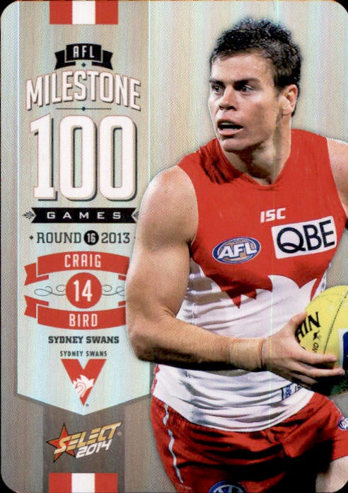 Craig Bird, 100 Game Milestone, 2014 Select AFL Champions — Ja Ja's ...