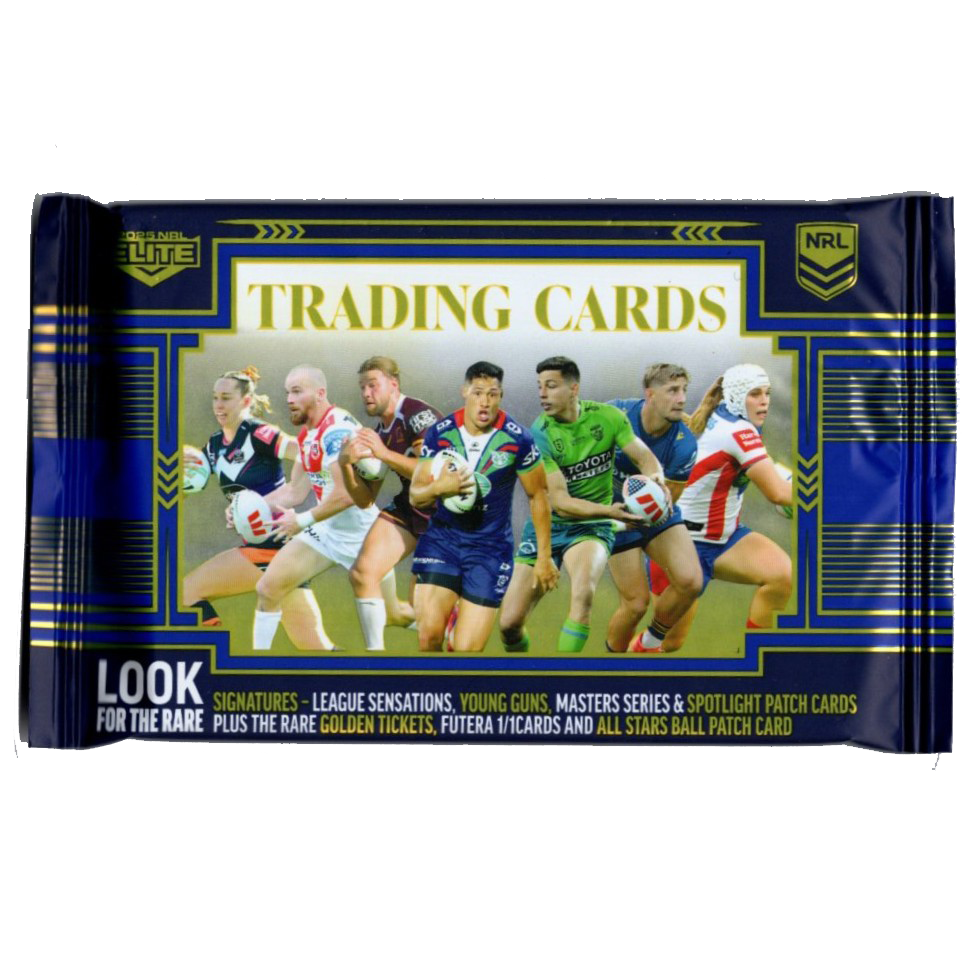 2025 TLA NRL Elite Rugby League Sealed Trading Cards Pack – Ja Ja's ...