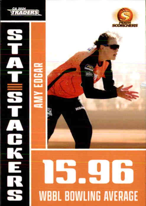 Amy Edgar, Stat Stackers, 2024-25 TLA CA Cricket Traders — Ja Ja's ...