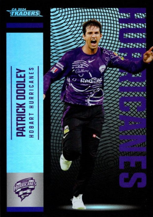 Patrick Dooley, P080, Parallel, 2024-25 TLA CA Cricket Traders — Ja Ja ...