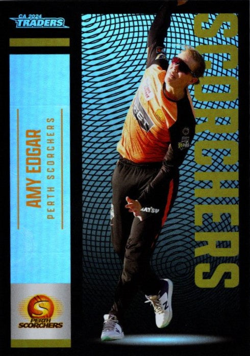 Amy Edgar, P124, Parallel, 2024-25 TLA CA Cricket Traders — Ja Ja's Collectables