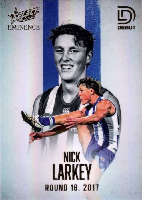 Nick Larkey, Debut, 2025 Select AFL Eminence – Ja Ja's Collectables