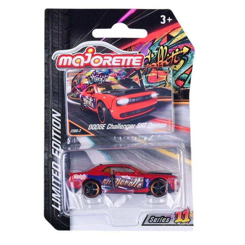 Dodge Challenger SRT Demon, Majorette: Limited Edition Series 11, 1:64 ...