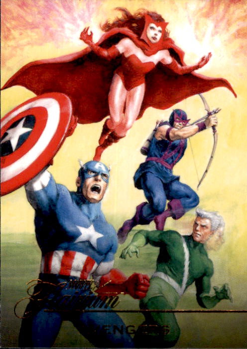 Avengers, FT-38, Flairium, 2023 Fleer Marvel Flair — Ja Ja's Collectables