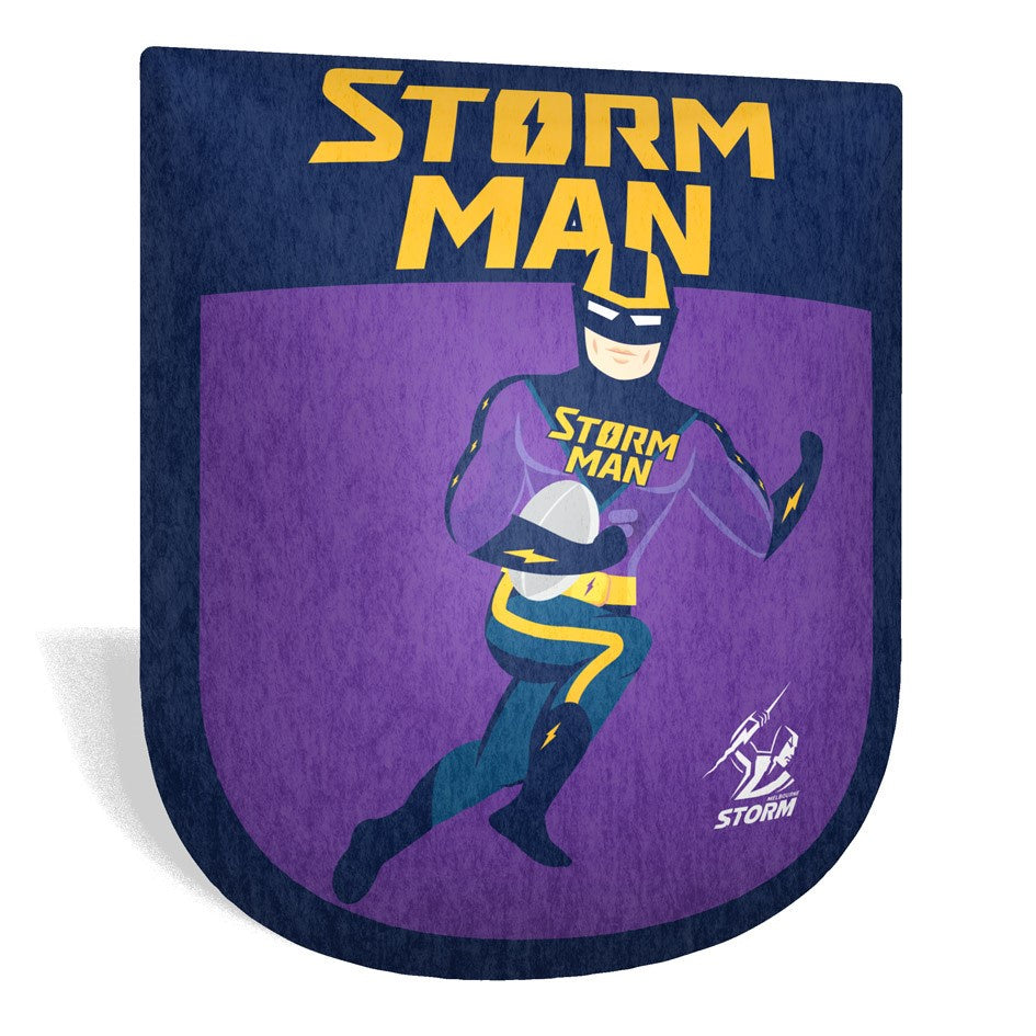 Melbourne Storm Mascot Shaped Cushion — Ja Ja's Collectables