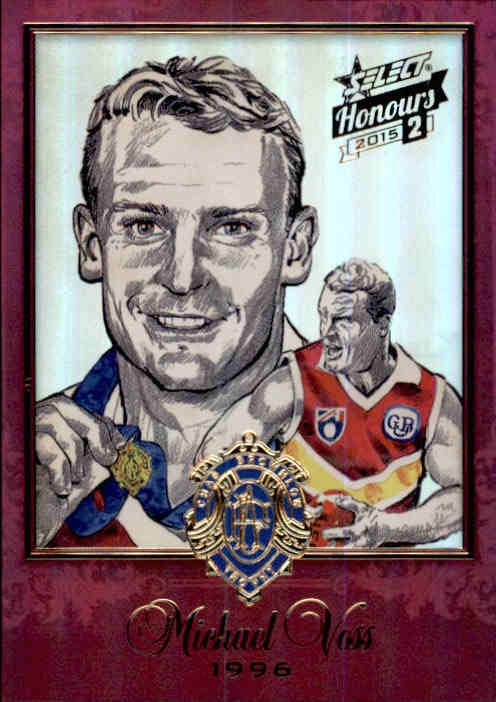 Michael Voss, Brownlow Sketch, 2015 Select AFL Honours 2 — Ja Ja's ...