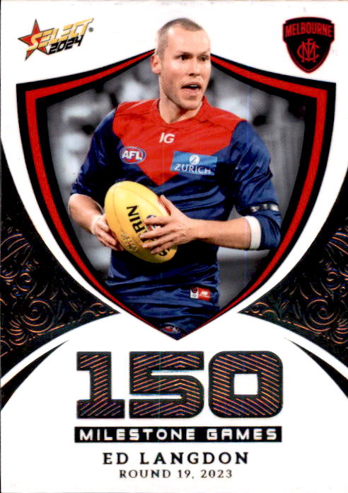 Ed Langdon, MG67, Milestone, 2024 Select AFL Footy Stars — Ja Ja's ...
