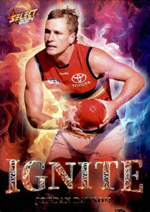 Jordan Dawson, IG1, Ignite, 2024 Select AFL Footy Stars — Ja Ja's ...