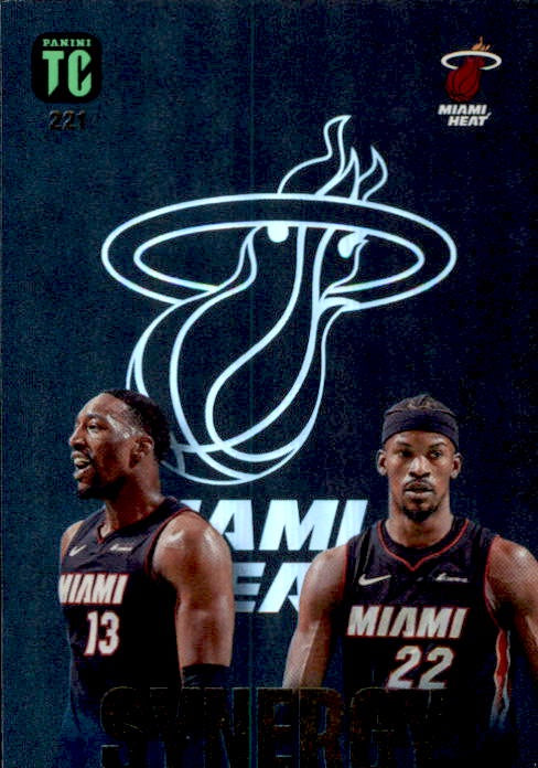 Butler, Adebayo, Miami Heat, Synergy, #221, 2024 Panini Top Class Bask ...