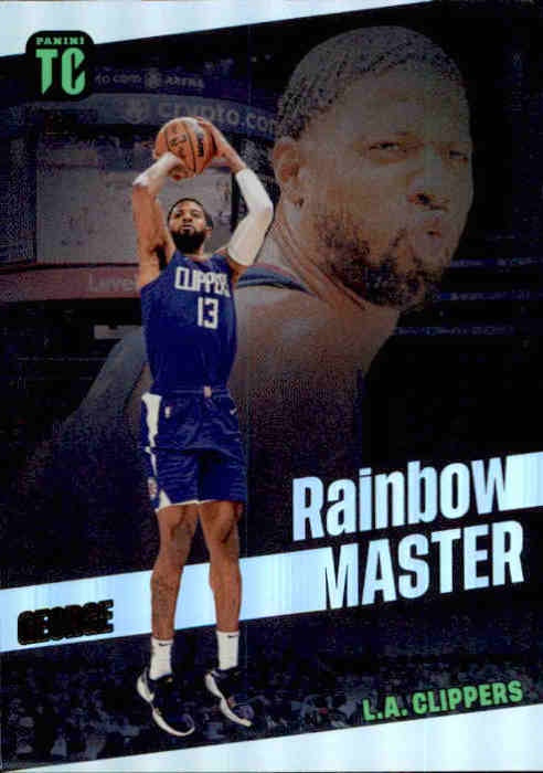 Paul George, #211, Rainbow Masters, 2024 Panini Top Class Basketball N ...