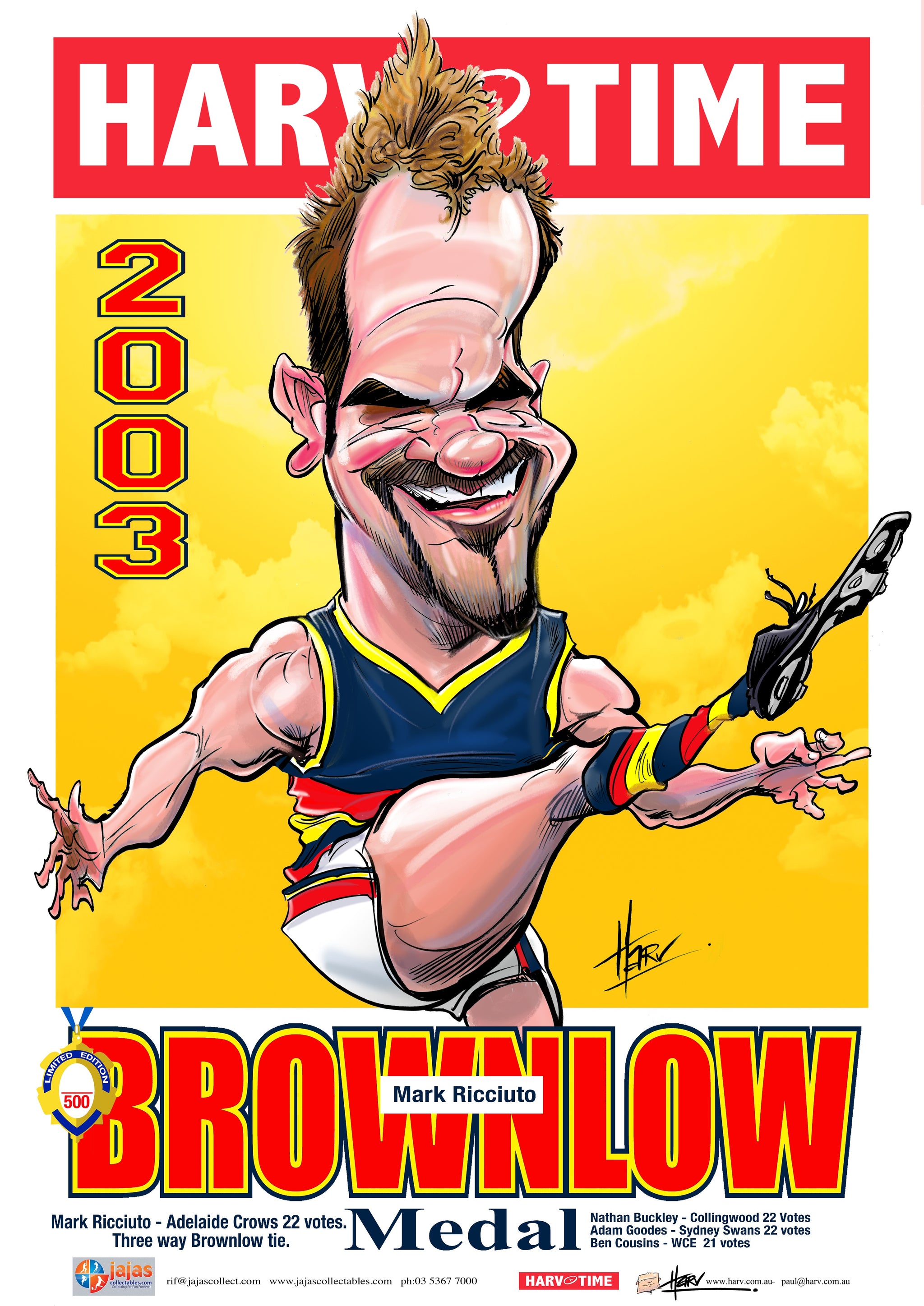 AFL Team Posters — Ja Ja's Collectables