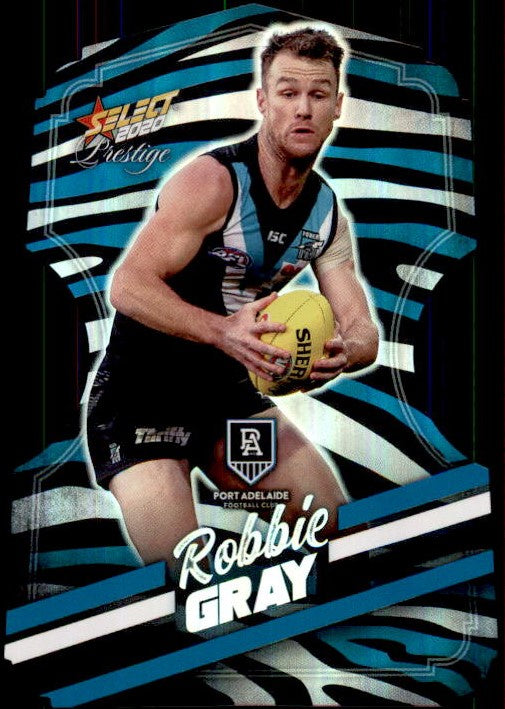 Robbie Gray, Zebra Diecut, 2020 Select AFL PRESTIGE Footy Stars — Ja Ja ...