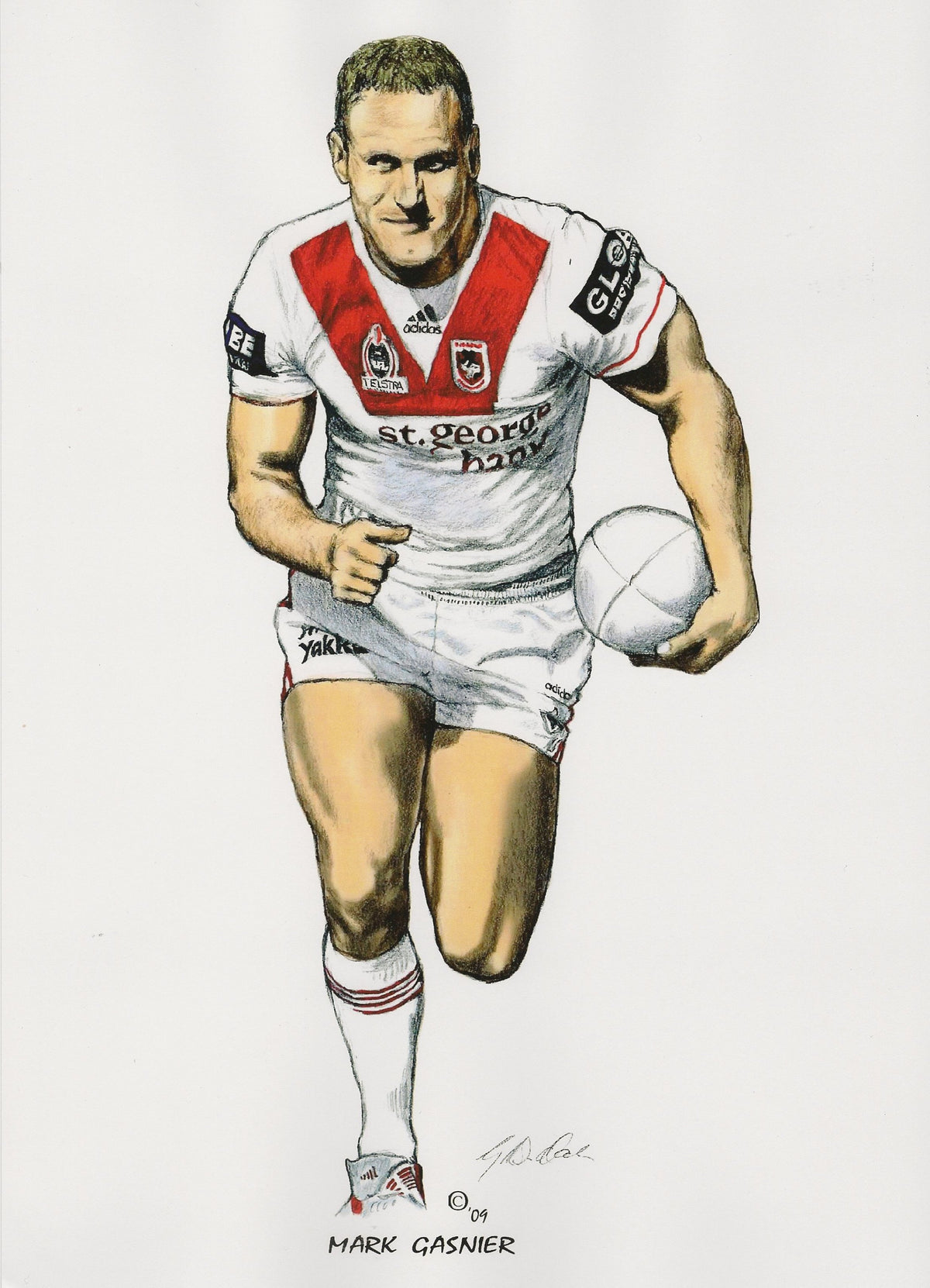 Mark Gasnier, GregsArt A4 Print — Ja Ja's Collectables