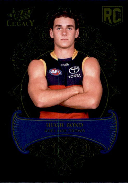 Hugh Bond, RC, Legacy Plus, 2023 Select AFL Legacy — Ja Ja's Collectables