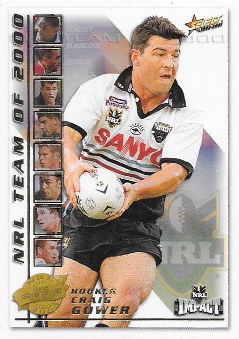 Craig Gower, Team of the Year, 2001 Select NRL Impact — Ja Ja's ...