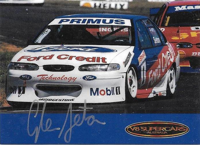 Glenn Seton, V8 Supercars Signature card, 1999 LSA — Ja Ja's Collectables
