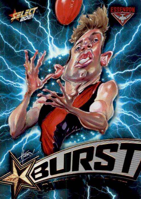 Patrick Ambrose, Lightning Starburst, 2021 Select AFL Footy Stars – Ja ...