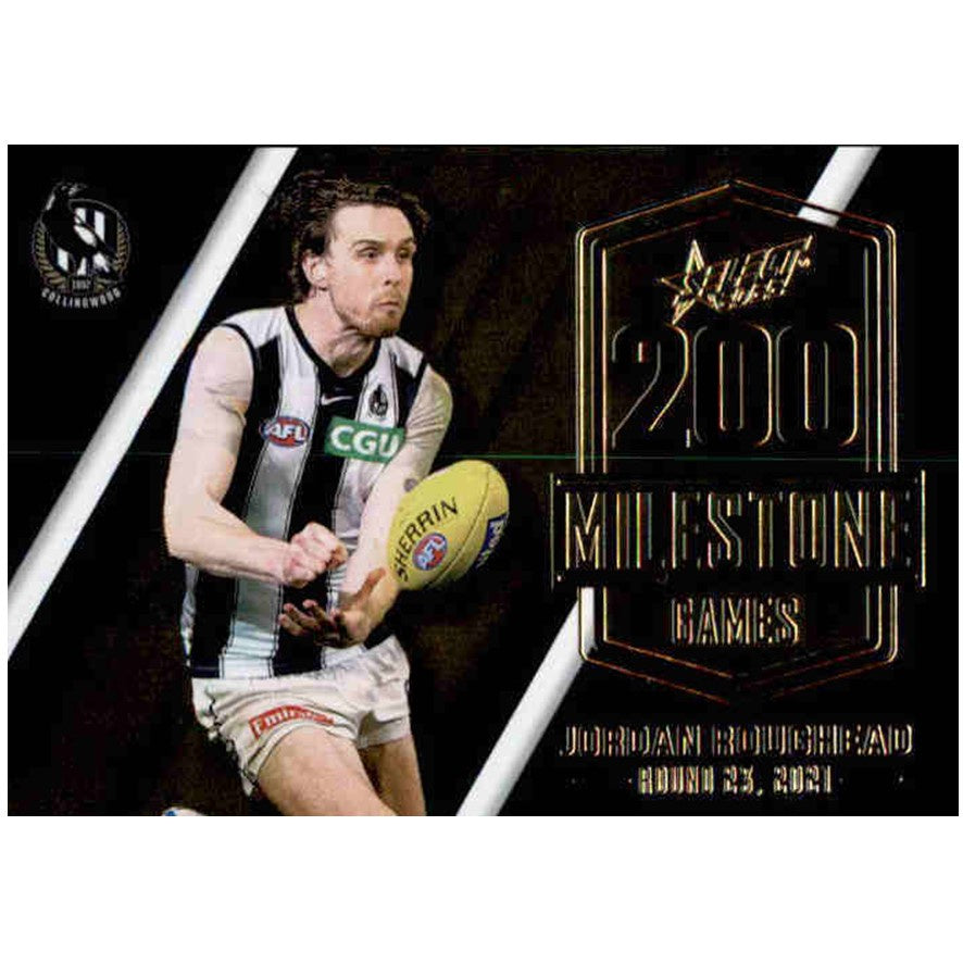 Jordan Roughead, Milestone, 2022 Select AFL Footy Stars — Ja Ja's ...