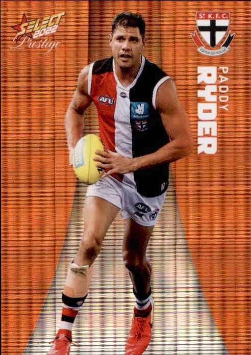 Patty Ryder, Orange Parallel, 2022 Select AFL Prestige — Ja Ja's ...