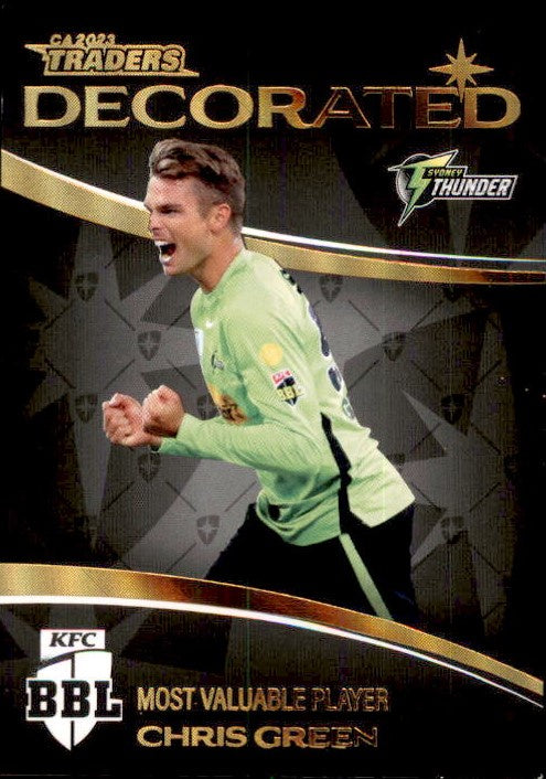 Chris Green, Decorated, 2023-24 TLA Traders Cricket — Ja Ja's Collectables