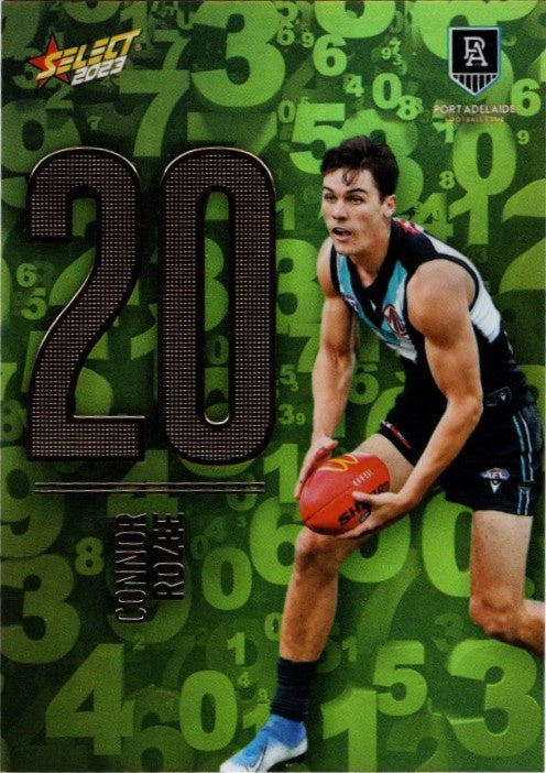 Connor Rozee, Numbers, 2023 Select AFL Footy Stars — Ja Ja's Collectables
