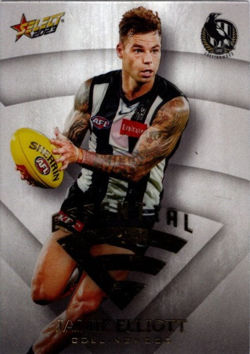 Jamie Elliott, Acetate Essential, 2023 Select AFL Footy Stars — Ja Ja's ...