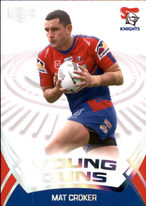 Matt Croker, #001, Young Guns, 2023 TLA Elite NRL Rugby League — Ja Ja ...