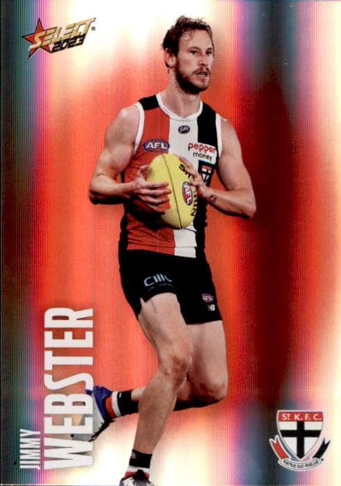 Jimmy Webster, 151, Parallel, 2023 Select AFL Footy Stars — Ja Ja's ...