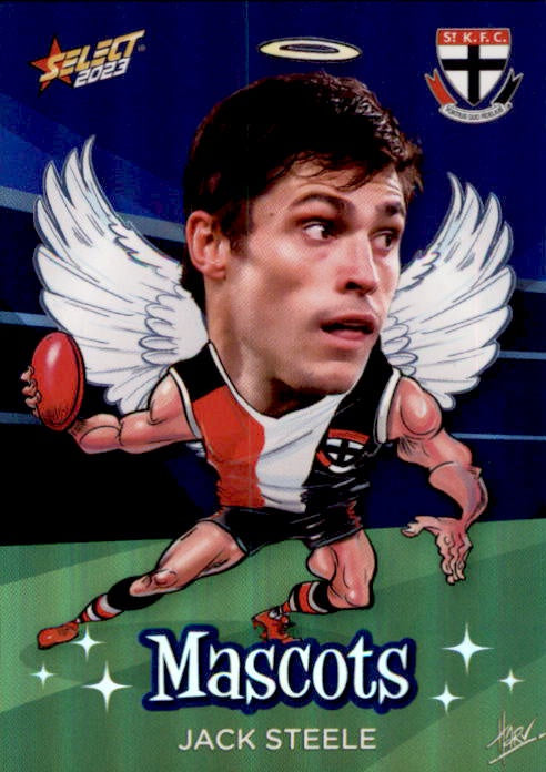 Jack Steele, Mascots, 2023 Select AFL Footy Stars — Ja Ja's Collectables