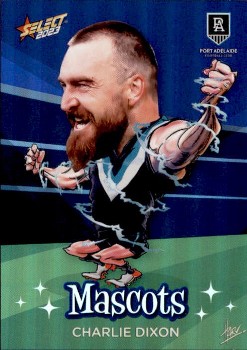 Charlie Dixon, Mascots, 2023 Select AFL Footy Stars — Ja Ja's Collectables
